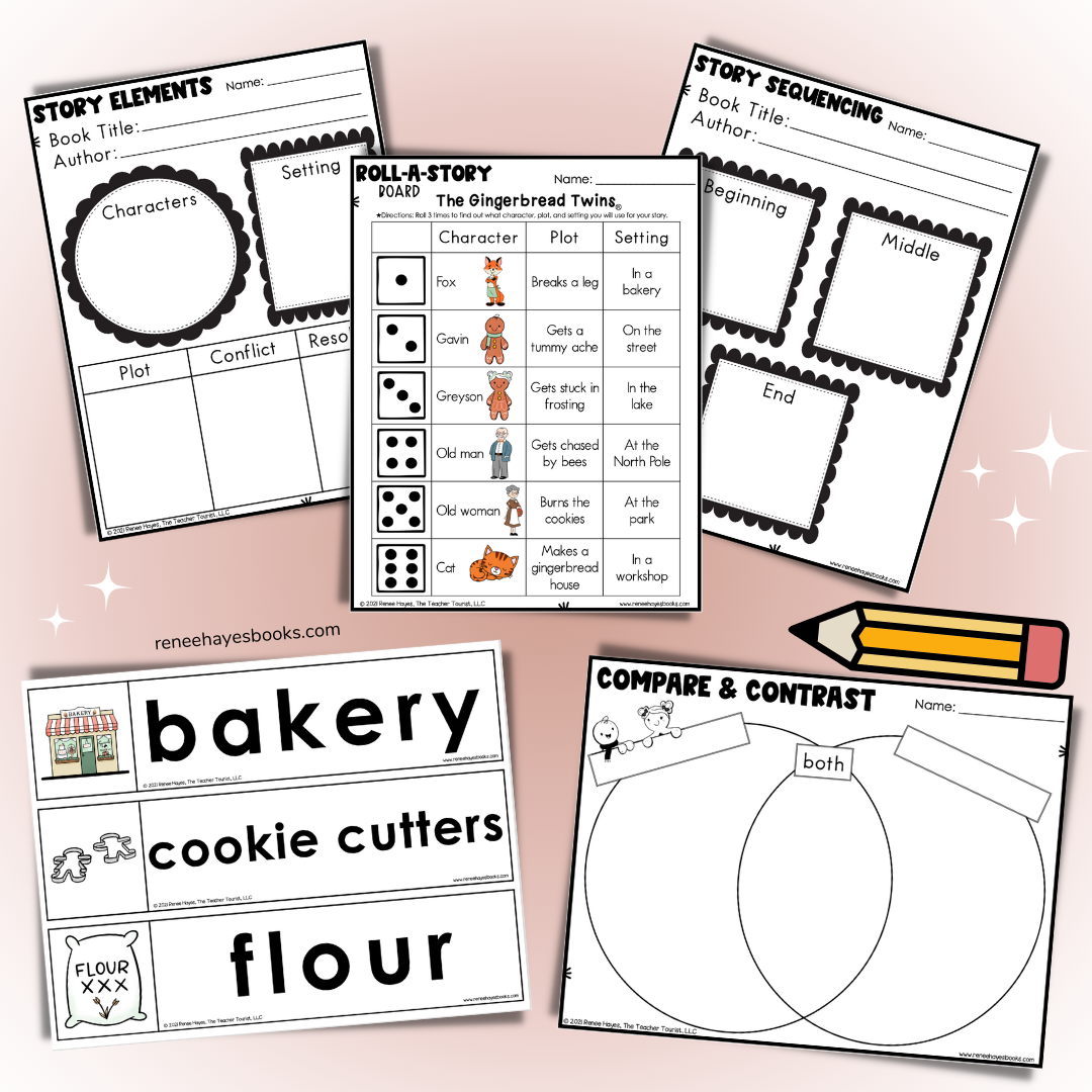 The Gingerbread Twins Book Companion - Renee Hayes Books