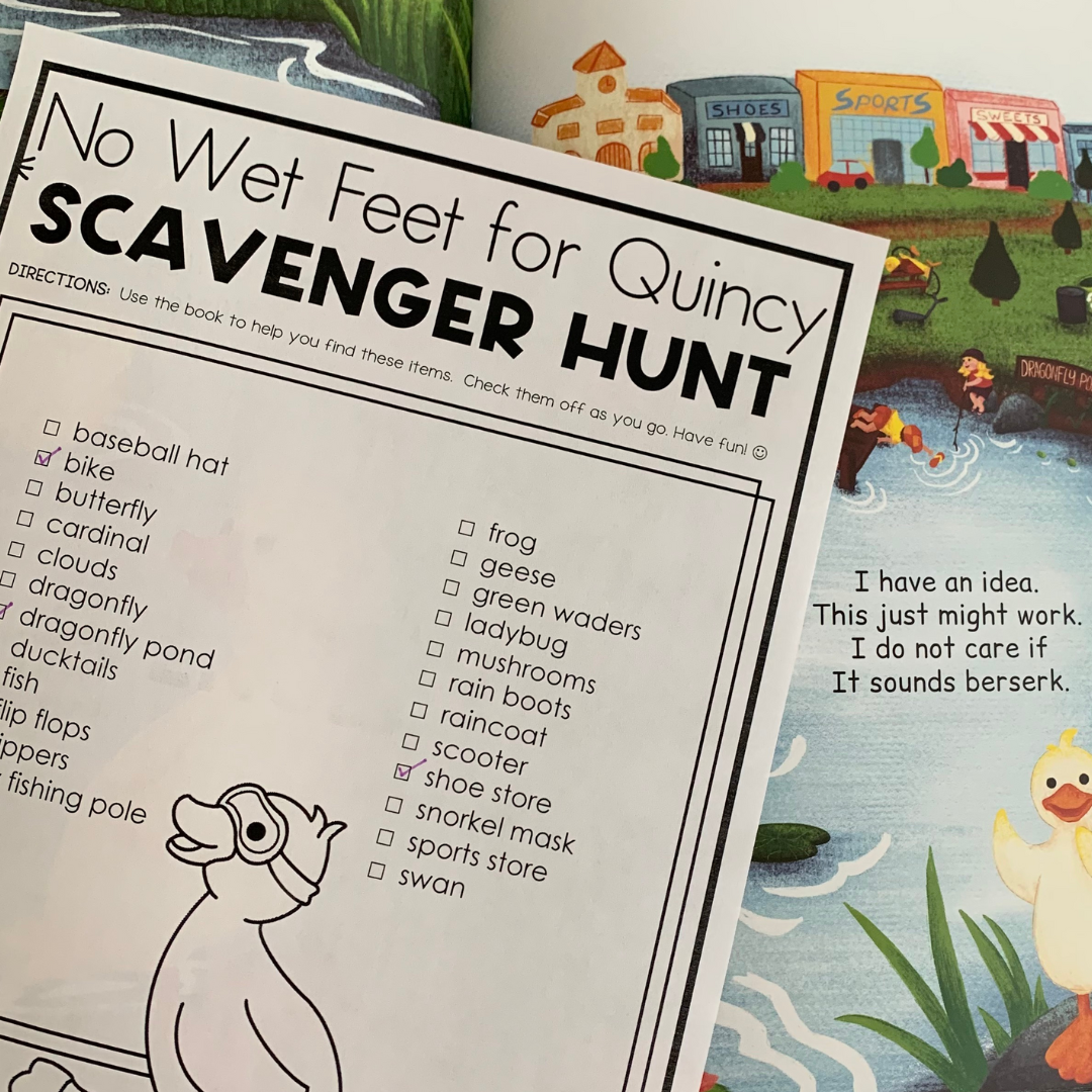 Book Scavenger Hunts - Renee Hayes Books
